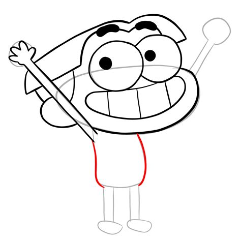 How To Draw Cricket Green From Big City Greens Sketchok