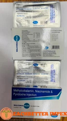 Walcobal Plus Injection 1 X 2 Ml At Rs 10piece In Nagpur Id 26090747612