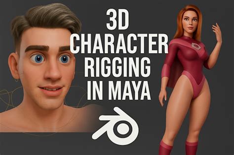 Rig 3d Character In Maya 3d Character Modelling 3d Game Animation 3d Nsfw Model By Israel