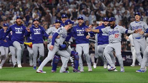 Los Angeles Dodgers Win The 2024 World Series Abc News