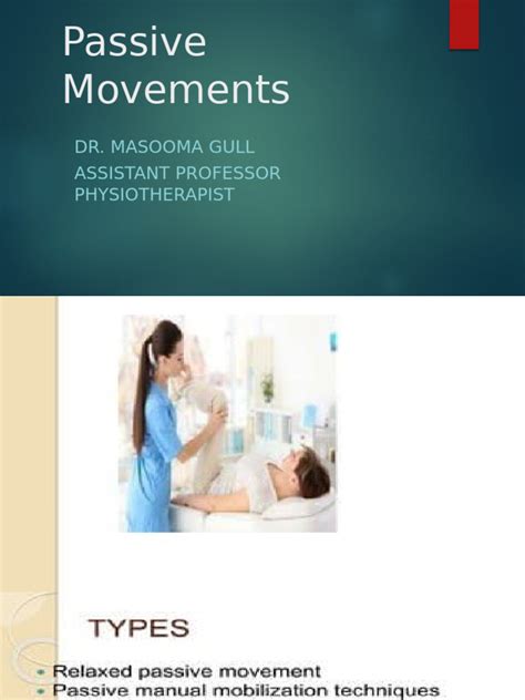Understanding Passive Movements In Physiotherapy Pdf