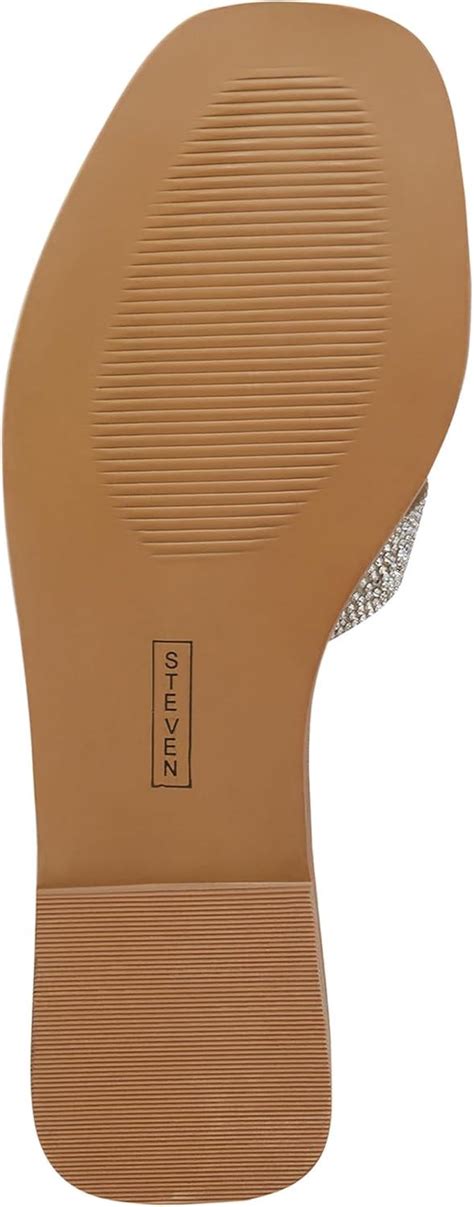 Steve Madden Womens Hadyn Slide Sandalrhinestone Steve Madden
