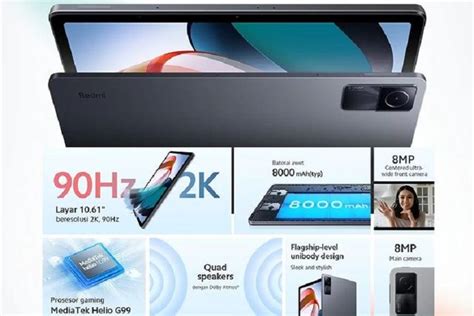 Inilah Harga Dan Spesifikasi Xiaomi Redmi Pad Resmi Rilis Di Indonesia Keunggulan Dan Kapan Bisa