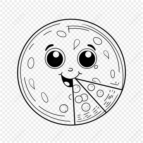 피자 슬라이스 귀여운 색칠 페이지 개요 스케치 드로잉 벡터선 그리기대칭 Png 일러스트 무료 다운로드 Lovepik