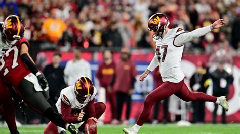 Zane Gonzalez Ocd Explained How Commanders Kicker Overcame Mental