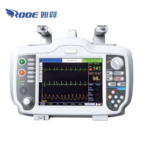 360 Joules Biphasic Defibrillator Pacer Rapid Defibrillation With Spo2