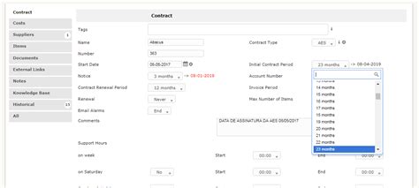 Calendar In Initial Contract Duration · Issue 5636 · Glpi Projectglpi