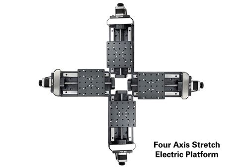 Custom Electric Two Axis Stretching Stage High Precision Motorized Linear Stage Manual