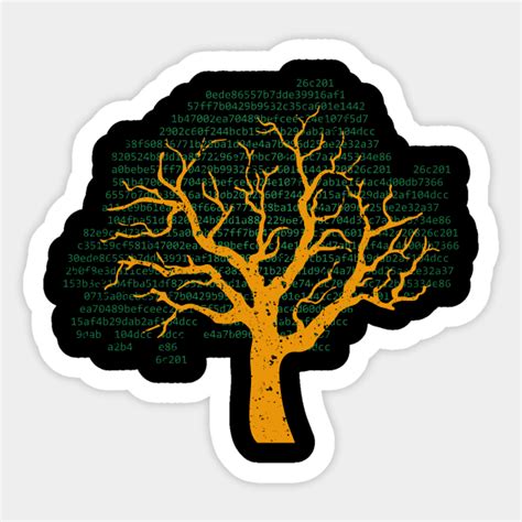 binary tree computer coding binary tree sticker teepublic