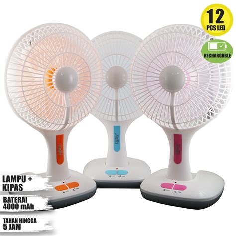 Kipas Lampu Emergency Lb L Tahan Jam Led Lampu