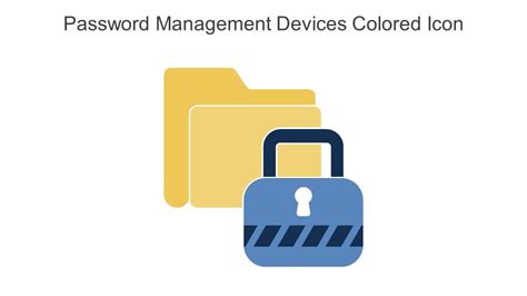 Password Management Devices Colored Icon In Powerpoint Pptx Png And Editable Eps Format Ppt Example