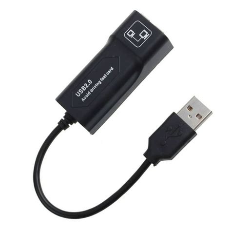 Usb 2 0 To Ethernet Adapter Usb To Rj45 Supporting 10 100mbps Ethernet