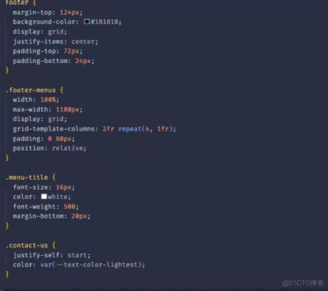前端知识学习案例17 开发企业网站17 底部信息251cto博客web前端开发案例教程答案