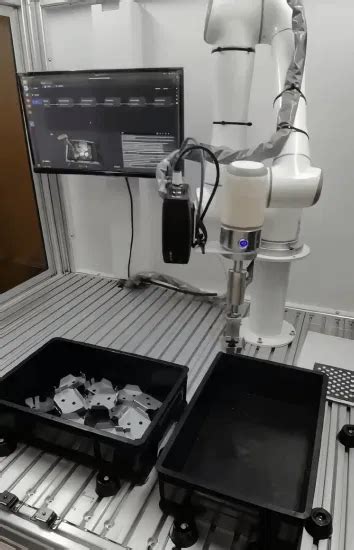 Auto Loading And Unloading Robot In Production Line With 3d Vision