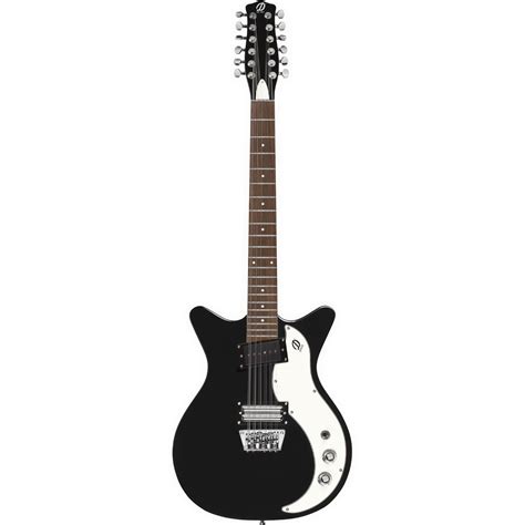 Danelectro 59x12 12 String Electric Guitar Black Alto Music