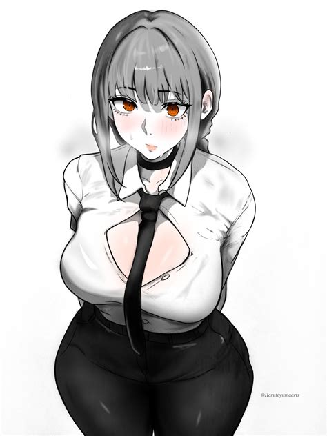 Harutoyumaarts Makima Chainsaw Man Chainsaw Man Commentary