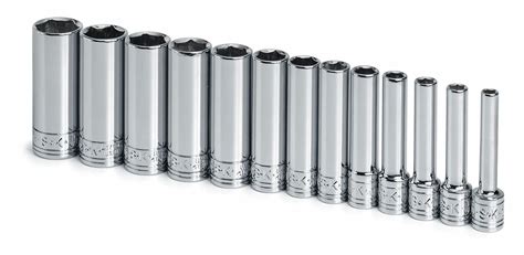 Sk Professional Tools 1 4 In Drive 13 Piece Socket Set 20k430 1312 Grainger