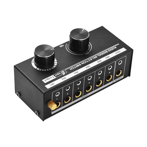Signal Selector1 Output Source With Rs And With And Audio 6 Input 1 6