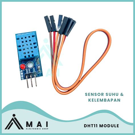 Jual Modul Sensor Dht11 Untuk Sensor Suhu Dan Kelembapan Shopee Indonesia