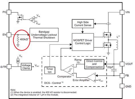 TPS EN Pin Behavior In Inverting Configuration Power Management Forum Power Management