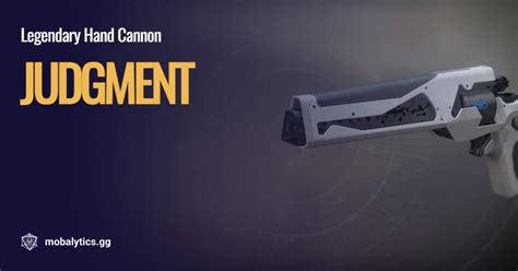 Judgment God Roll For Pve And Pvp Stats And Possible Rolls Mobalytics