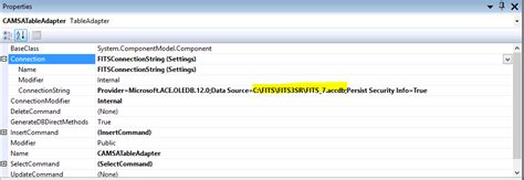 C Set Connection String Of Datasetxsd Based On User Setting Stack