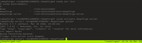 Illegal Instruction Core Dumped In Docker Container · Issue 1561 · Deepforge Devdeepforge