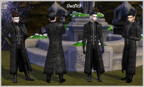 Mod The Sims 4 Vampire Outfits