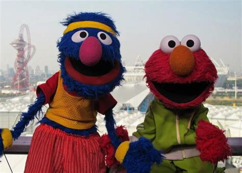 Grover And Elmo London 2012 Sesame Street Muppets The Muppet Show