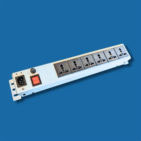Power Distribution Unit 6 Socket With Fuse Surge Suppression Line EMI Filtering At 1599