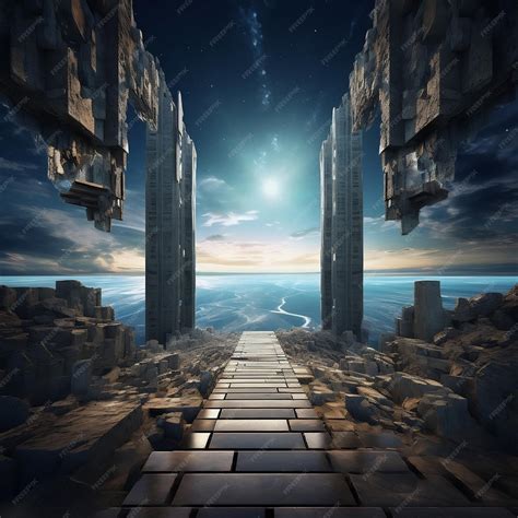 Premium Ai Image Exploring Parallel Dimensions Alternate Realities