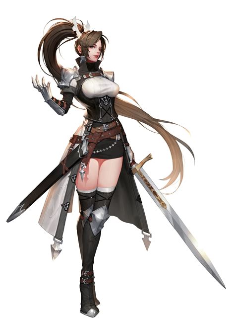 Artstation 용병 검사 Mercenary