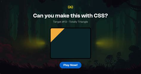 Target 13 Totally Triangle Cssbattle