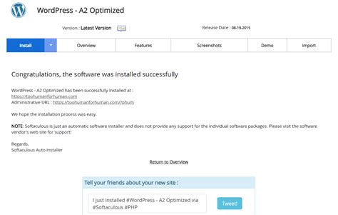 How To Connect A Domain And Install Wordpress On A2 Hosting
