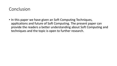 Application Of Soft Computing Techniques In Electrical Engineering Pptx