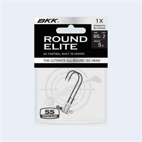 Bkk Round Elite Stinger Eye Bait Keeper 2 Pack Jigghuvuden Hylte