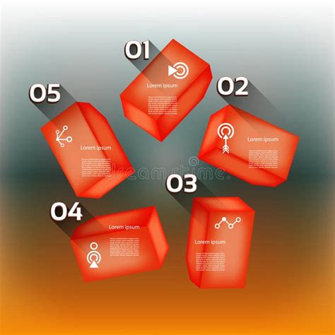 Vector Infographic Design Template Stock Vector Illustration Of Education Chart 75142419