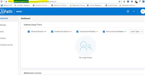 Not Able To See Processes Machines And Robot Option In Orchestrator Platform Uipath Help