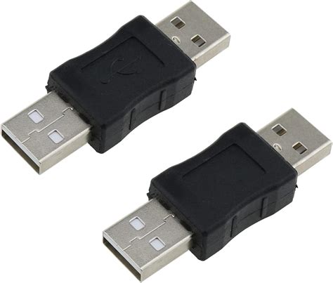 Amazon Com ZZHXSM 2PCS USB Adapter USB Male To USB Male Gender Changer Adapter Coupler