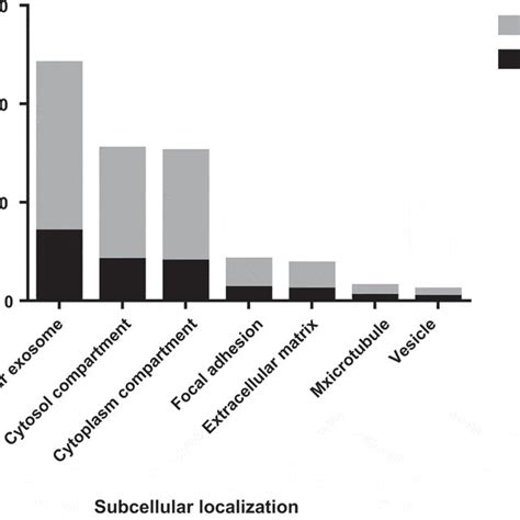 gene ontology go analysis of evs comparison between uc and odg