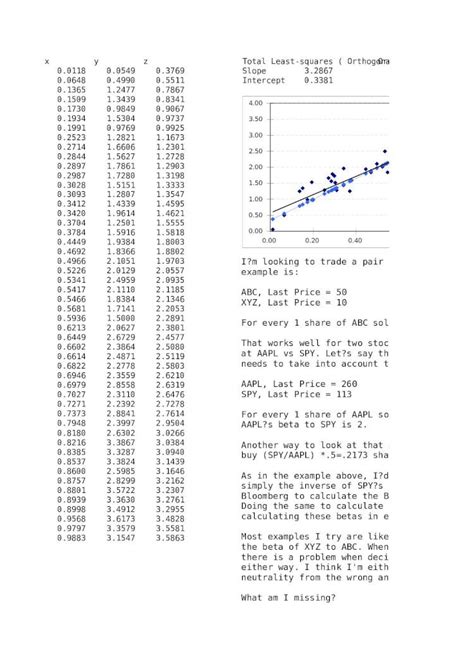 Xls Tls Orthogonal Regression Vba Dokumen Tips