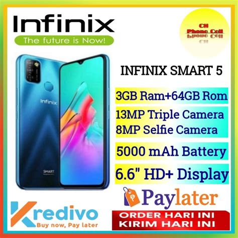 Infinix Smart Gb Garansi Resmi Mah Big Battery Layar Full Memory Besar Lazada