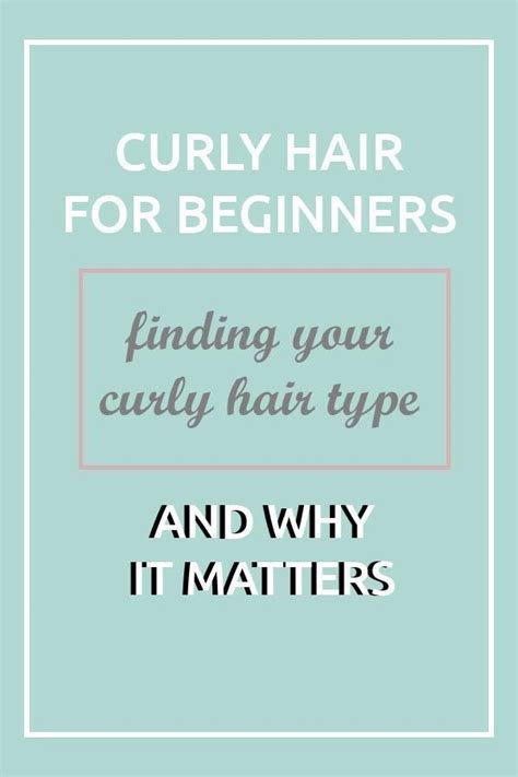 This Video Is A Tutorial About Finding Your Curly Hair Type Finding Different Styles And