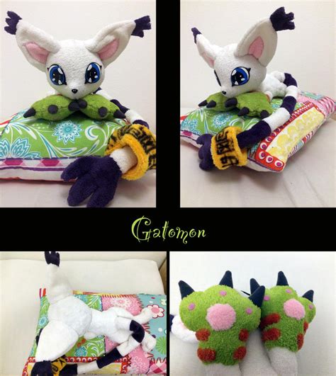 Gatomon Plush By Nfasel On Deviantart