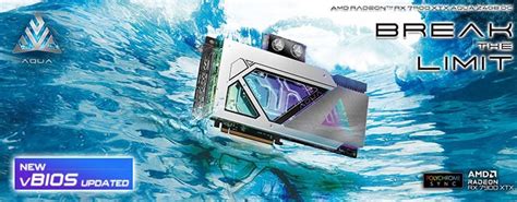 Asrock Radeon Rx Xtx Aqua Extreme Oc Bios Update Redlines The Gpu Clock Hothardware