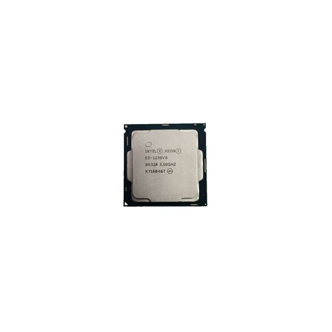 Intel Xeon CPU E3-1230V6 SR328 3,50GHz 4-Core LGA 1151 Prozessor | eBay