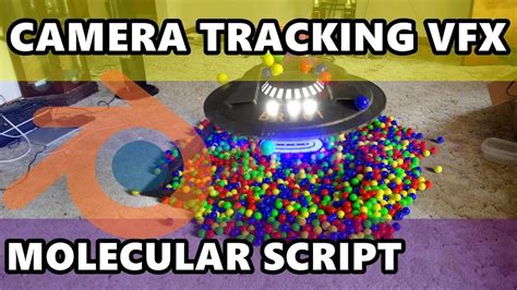 Camera Tracking With Molecular Script Particles Blender 28