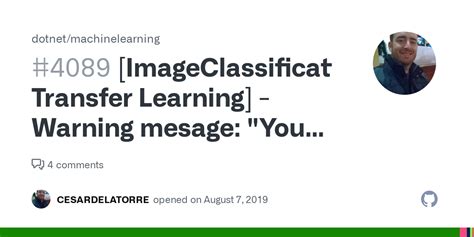 Imageclassification Transfer Learning Warning Mesage Your Cpu