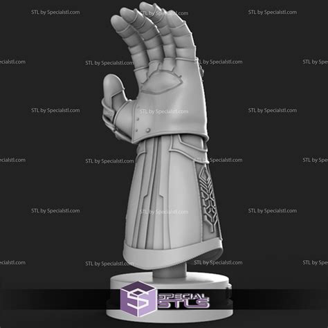 Thanos Infinity Gauntlet 3d Print Model For Display Specialstl