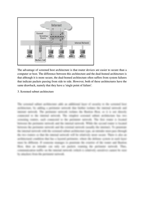 Solution Firewall Architecture Studypool